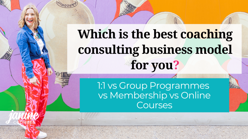 Which is the better coaching consulting business model for you: One-to ...
